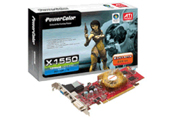 PowerColor ATI X1550 256MB 64Bit PCI-E | Asianic Distributors Inc ...